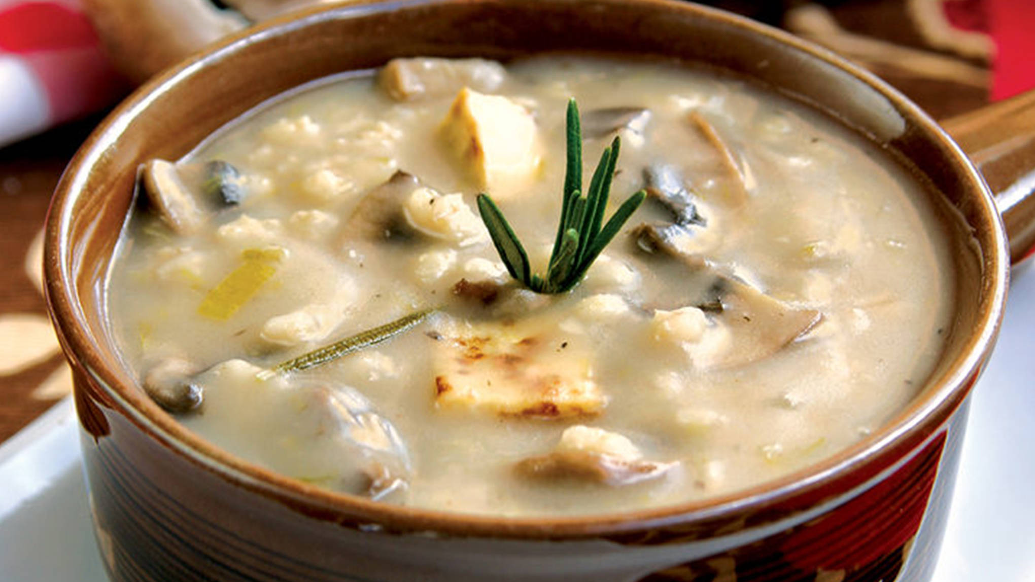 Mighty Mushroom Barley Soup – wailana.com