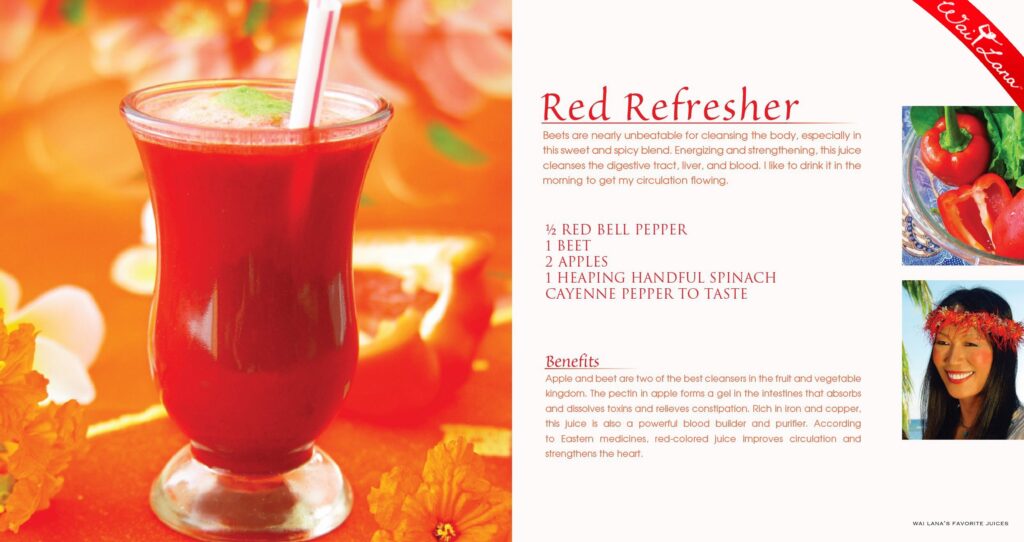 Juice of the Week: Red Refresher – wailana.com